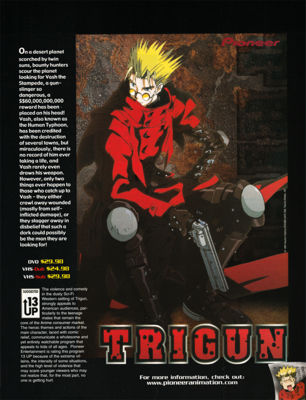Geneon Entertainment (USA) Inc. - No Man's Land - A Trigun Wiki